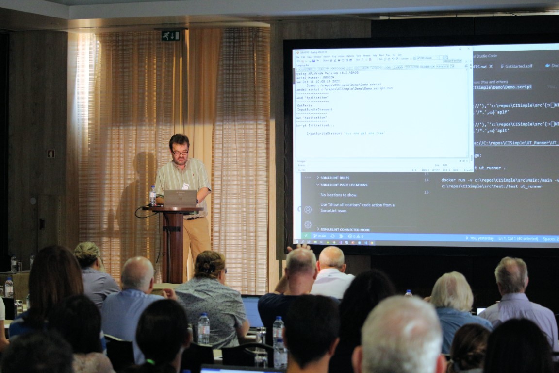 Dyalog ’22 Day 3: Automation, architecture and performance | Dyalog Blog